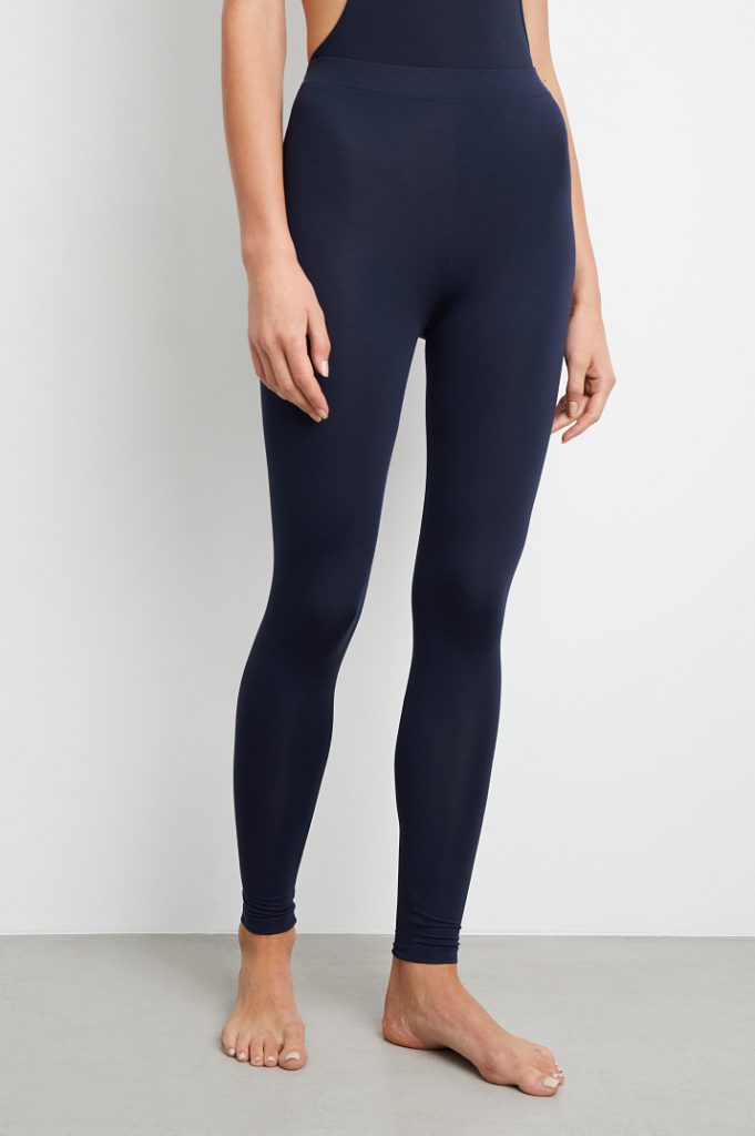 High-rise leggings Dark blue | Comfortable Women’s All by belle you